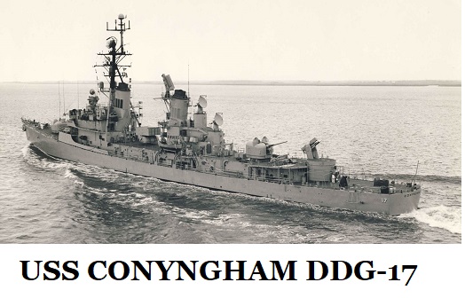 USS CONYNGHAM DDG-17
